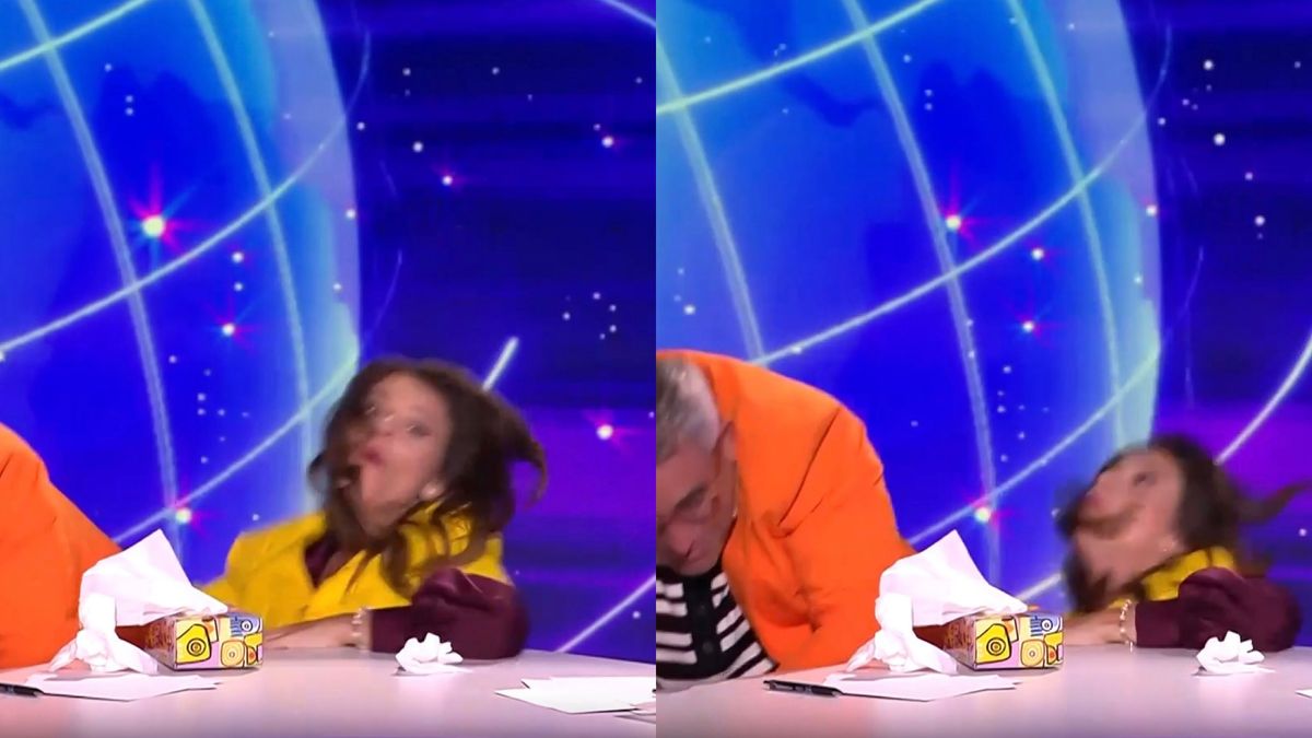 Rozruch v štúdiu: Maca Zábranská spadla priamo pred kamerami | TV Markíza