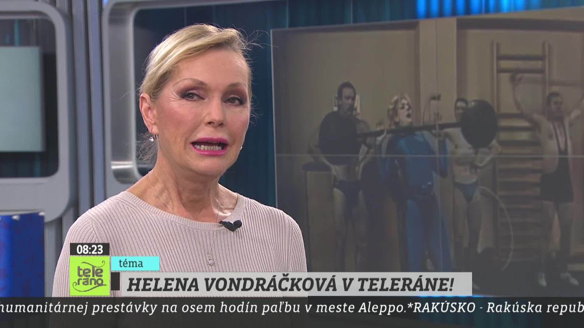 Helena Vondráčková v Teleráne! | TV Markíza