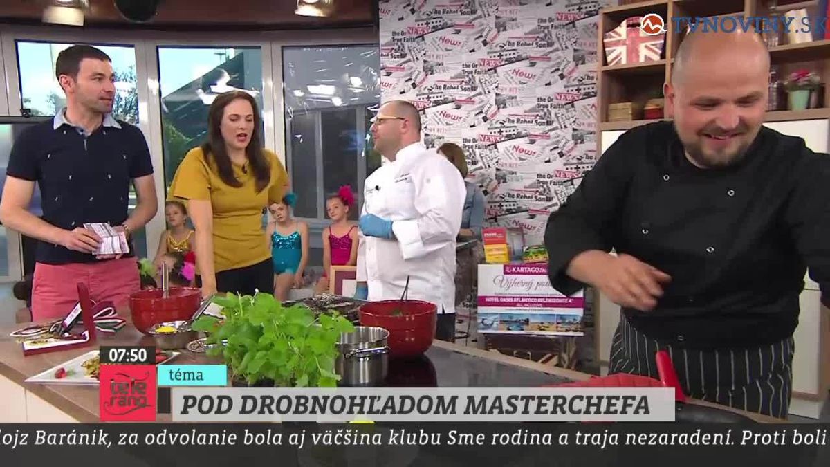 Reportér TV Markíza Marian Lechan hviezdil v kuchyni. | TV Markíza