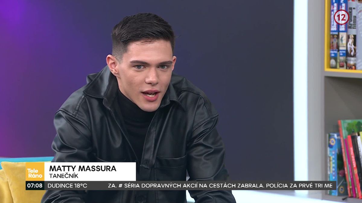 Tanečník Matty Massura o tancovaní na vysokých topánkach | TV Markíza